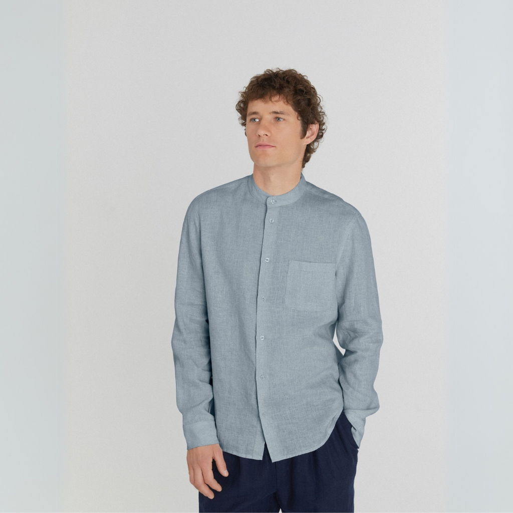 Allure Linen Snapdragon Shirt – Linen Tales